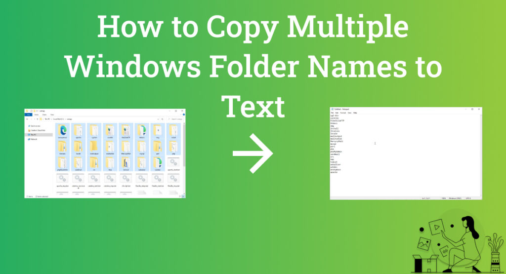 How to Copy Multiple Windows Folder Names to Text WhooshTranscription